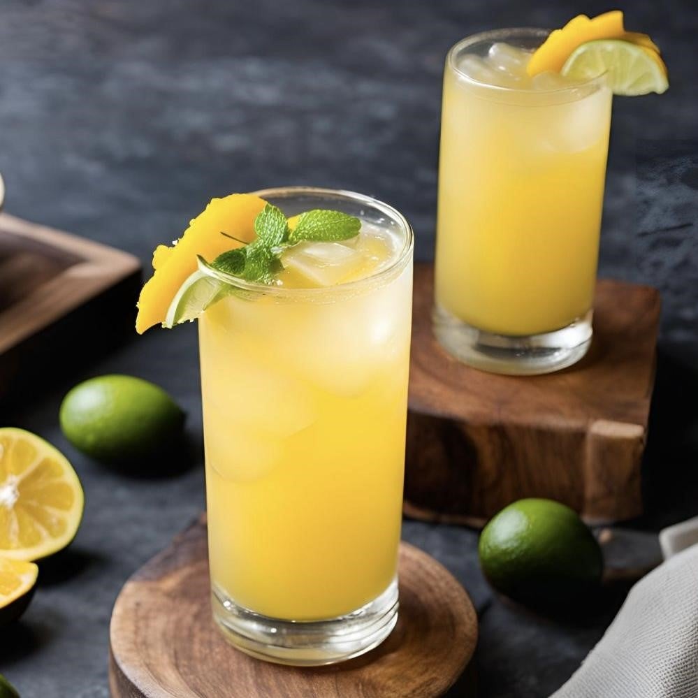 Mango Calamansi Italian Soda - Iced | Sweet Manoa Café & Bistro